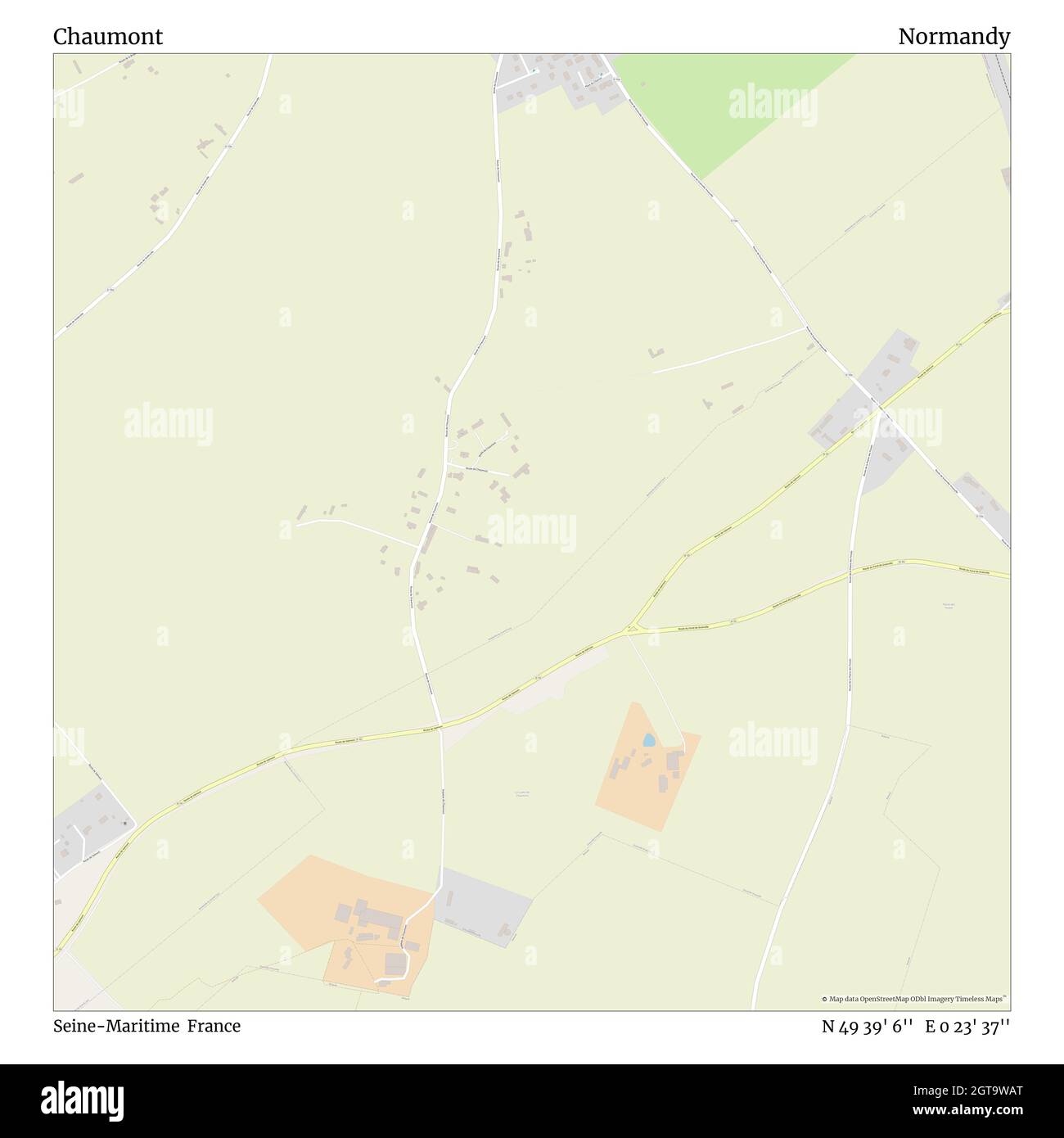 Chaumont, seine-Maritime, Frankreich, Normandie, N 49 39' 6'', E 0 23 ...