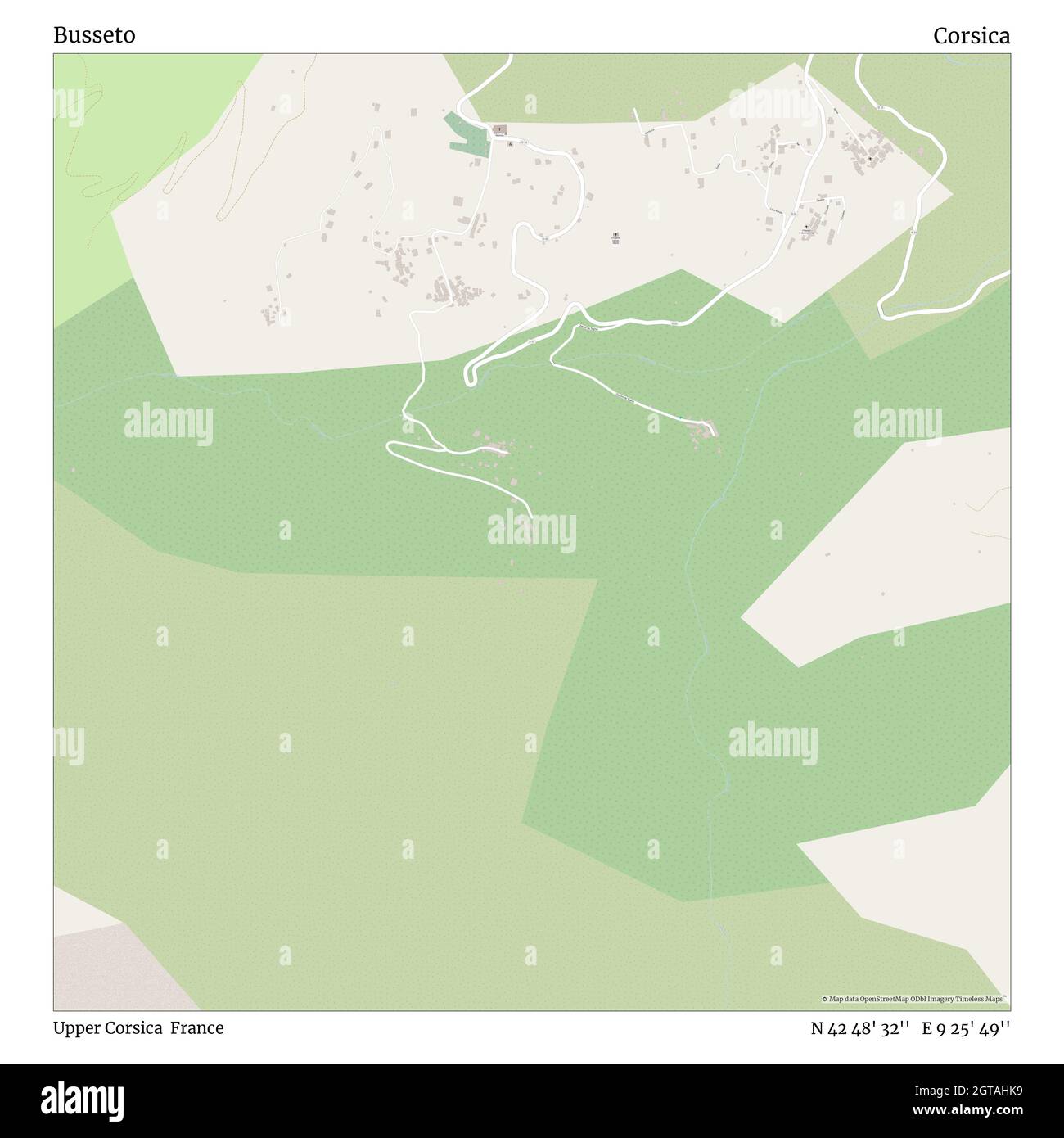 Busseto, Oberes Korsika, Frankreich, Korsika, N 42 48' 32'', E 9 25' 49 ...