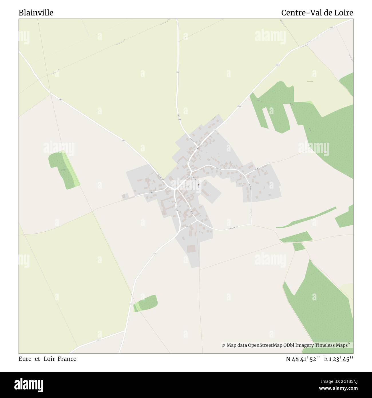 Blainville, Eure-et-Loir, Frankreich, Centre-Val de Loire, N 48 41' 52 ...