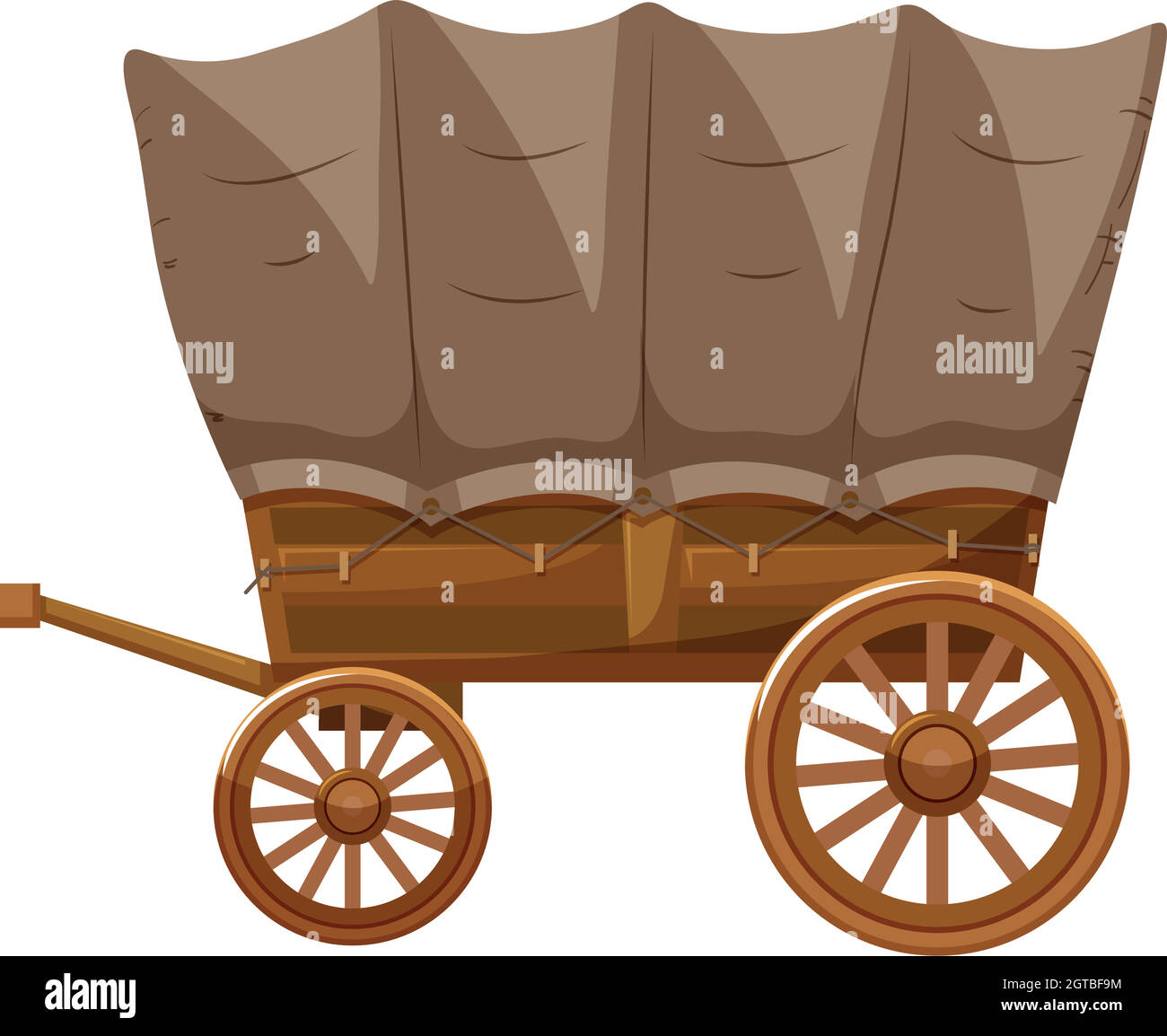 Bollerwagen clipart Ausgeschnittene Stockfotos und -bilder - Alamy