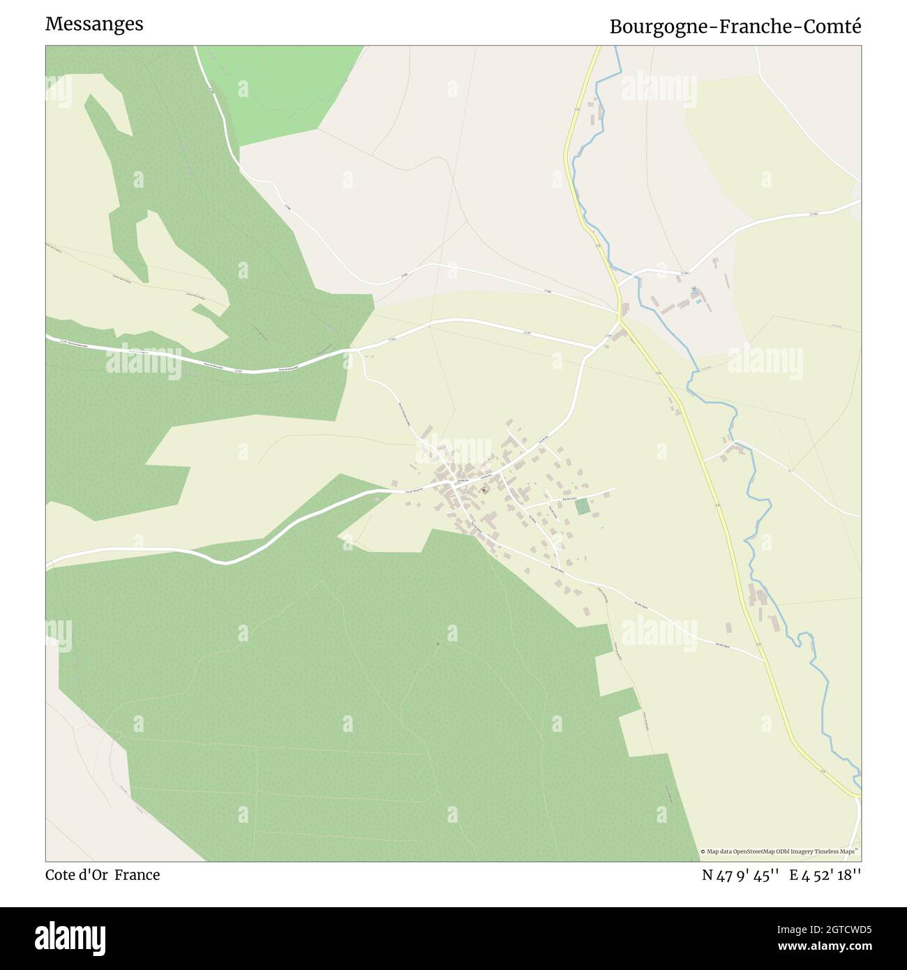 Messanges, Cote d'Or, Frankreich, Bourgogne-Franche-Comté, N 47 9' 45 ...
