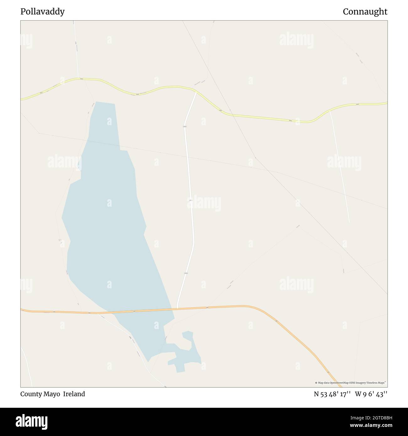 Pollavavord, County Mayo, Ireland, Connaught, N 53 48' 17'', W 9 6' 43 ...