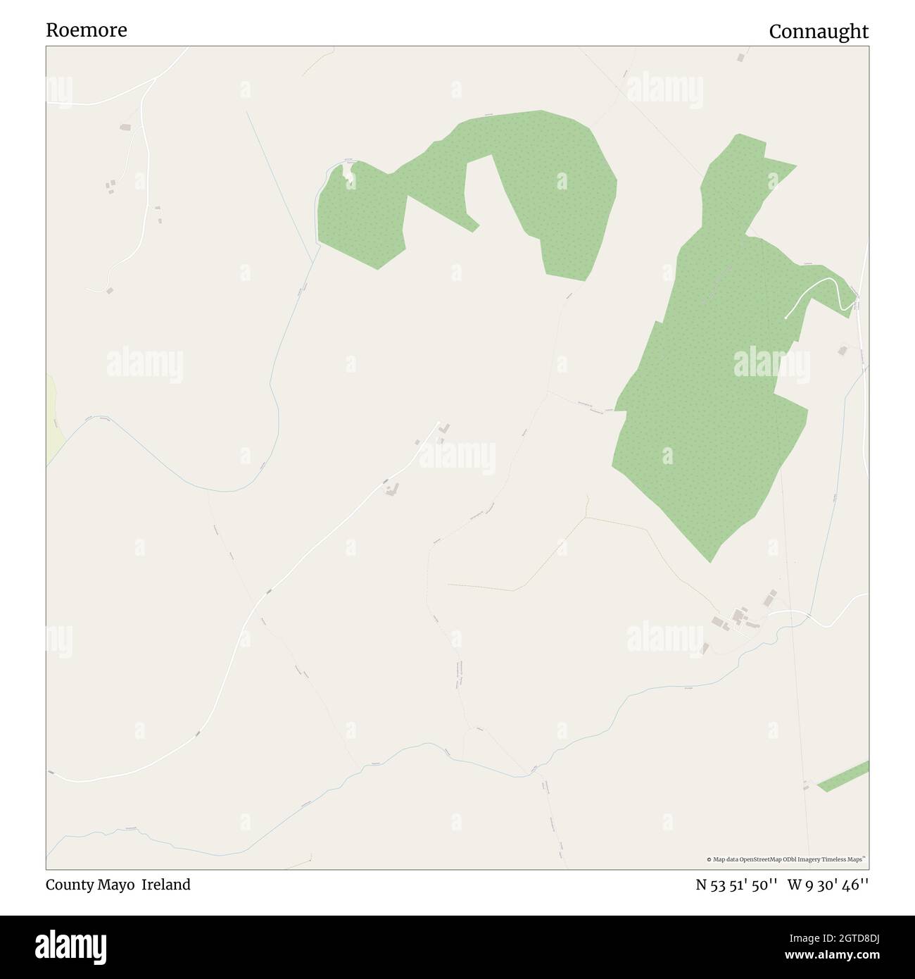 Roemore, County Mayo, Ireland, Connaught, N 53 51' 50'', W 9 30' 46 ...