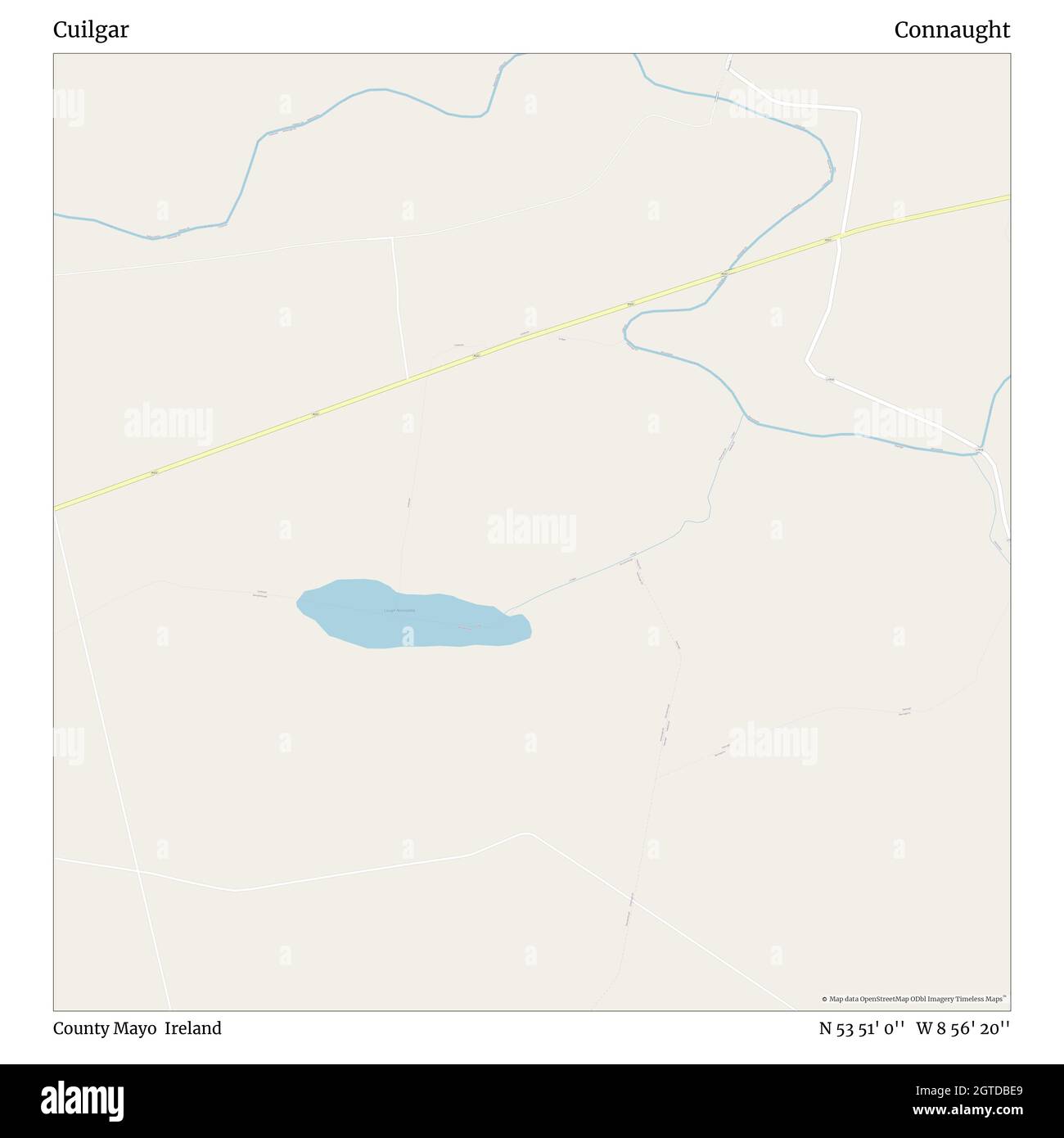 Cuilgar, County Mayo, Ireland, Connaught, N 53 51' 0'', W 8 56' 20 ...