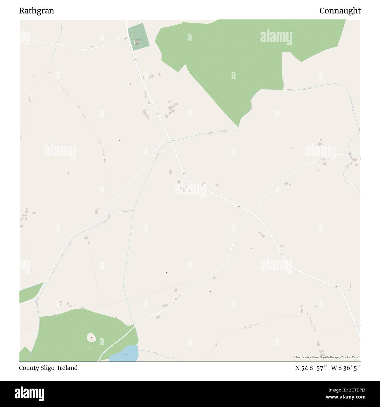 Rathgran, County Sligo, Ireland, Connaught, N 54 8' 57'', W 8 36' 5 ...