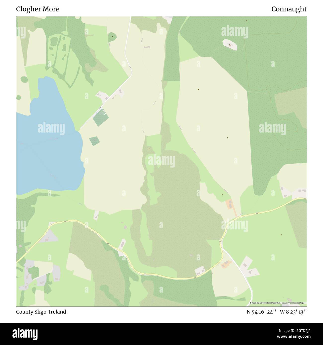 Clogher More, County Sligo, Ireland, Connaught, N 54 16' 24'', W 8 23 ...