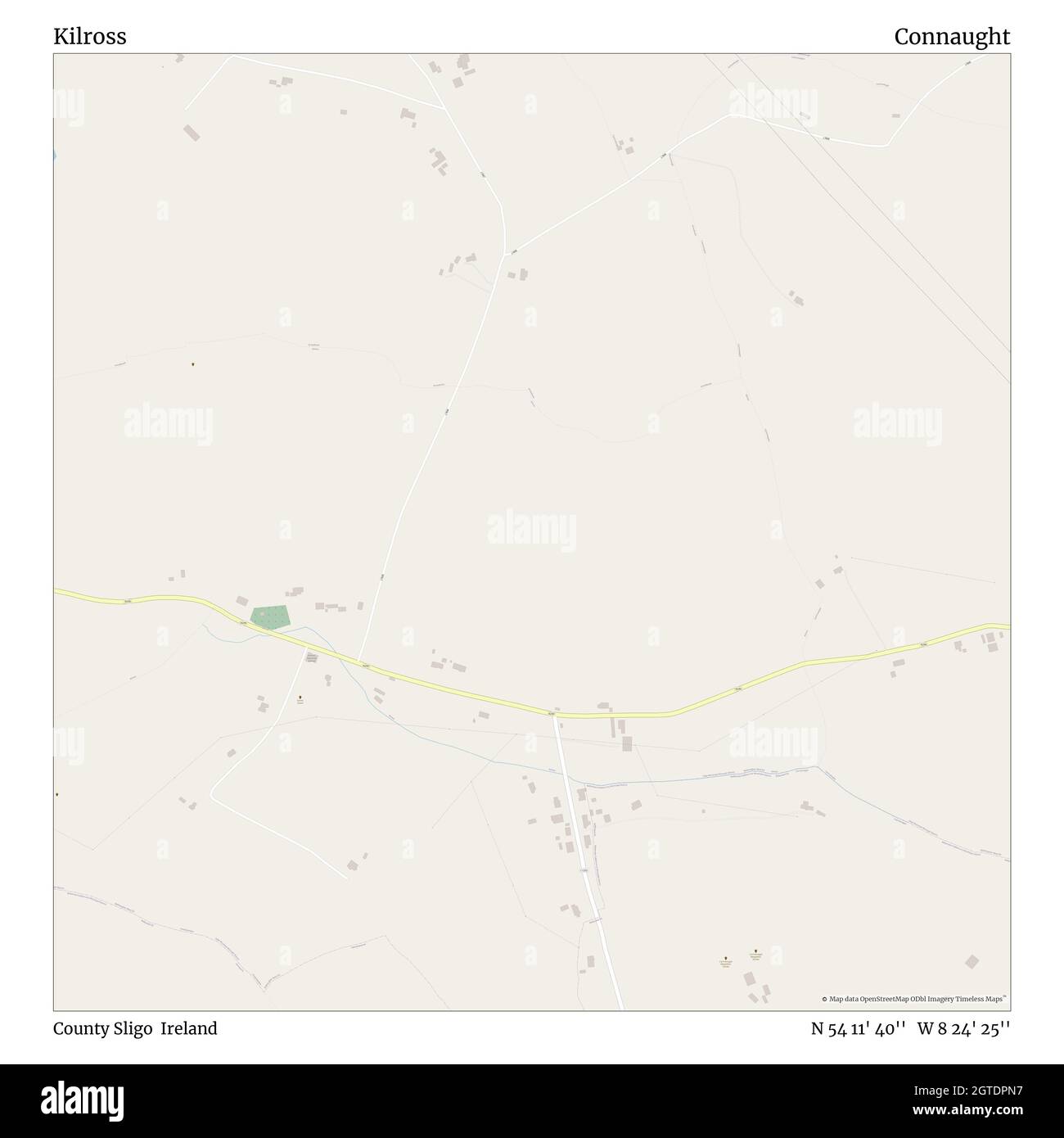 Kilross, County Sligo, Ireland, Connaught, N 54 11' 40'', W 8 24' 25 ...