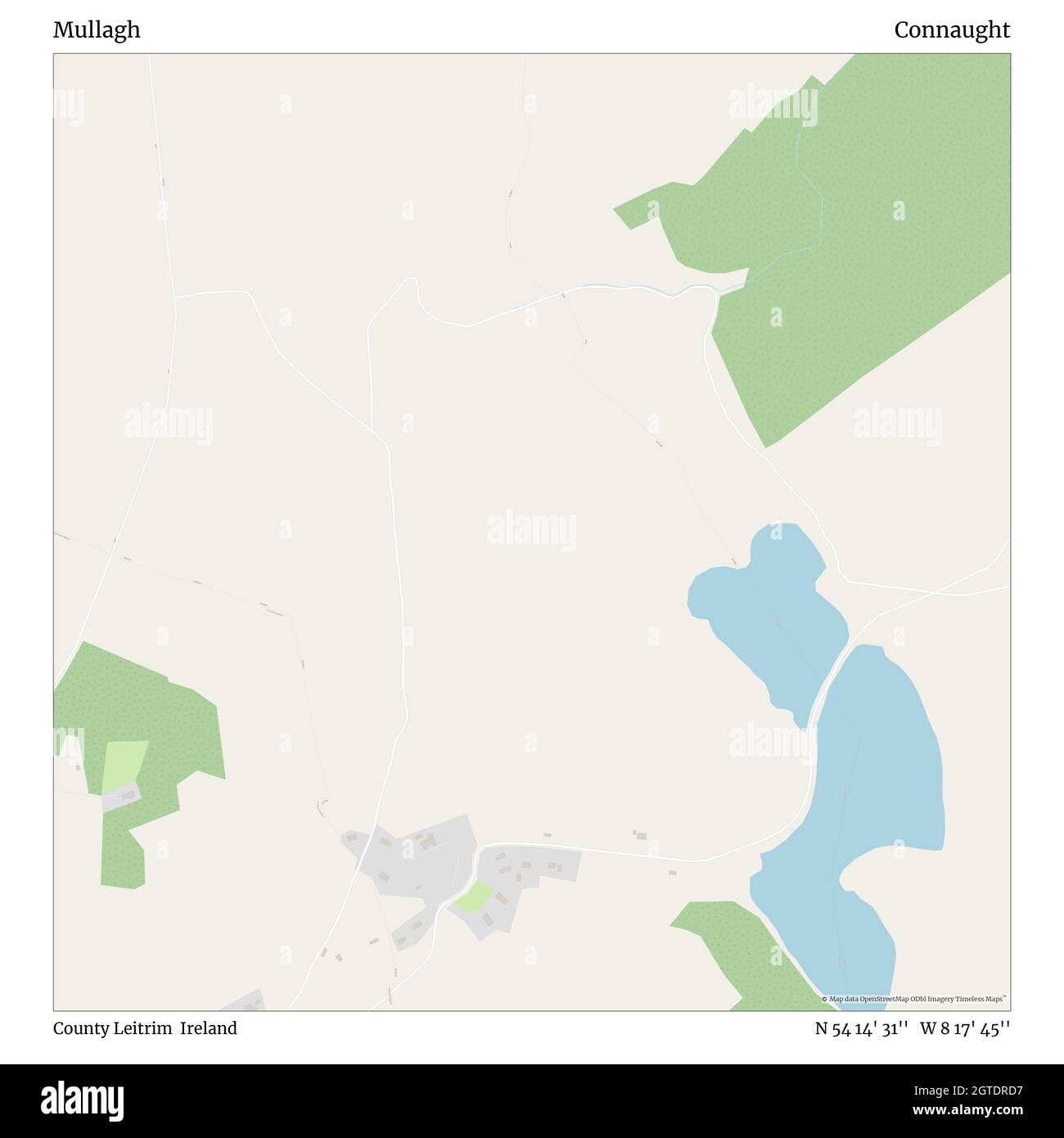 Mullagh, County Leitrim, Ireland, Connaught, N 54 14' 31'', W 8 17' 45 ...