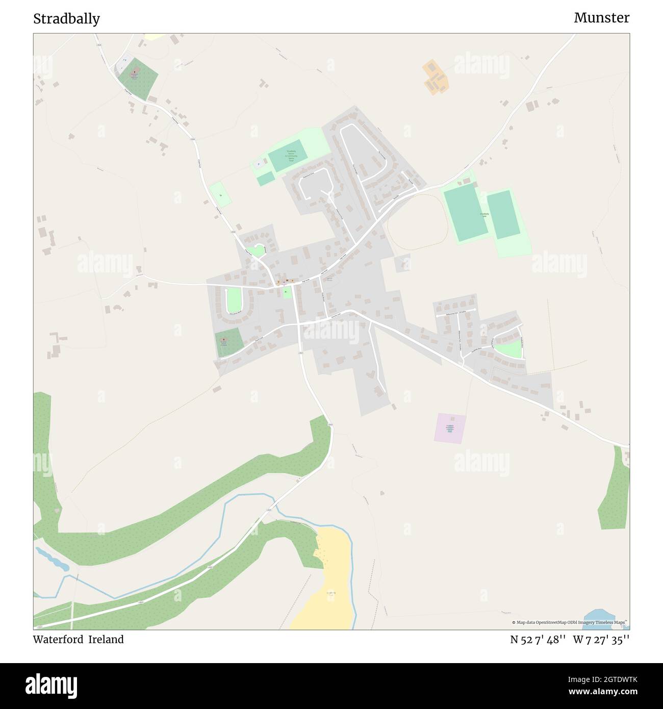 Stradbally, Waterford, Ireland, Munster, N 52 7' 48'', W 7 27' 35 ...