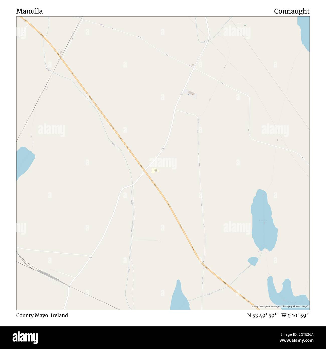 Manulla, County Mayo, Ireland, Connaught, N 53 49' 59'', W 9 10' 59 ...