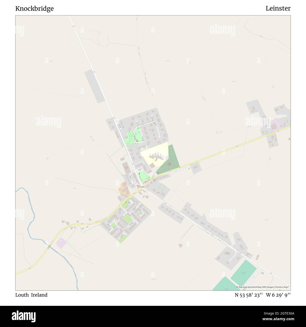Knockbridge, Louth, Ireland, Leinster, N 53 58' 23'', W 6 29' 9'', map ...
