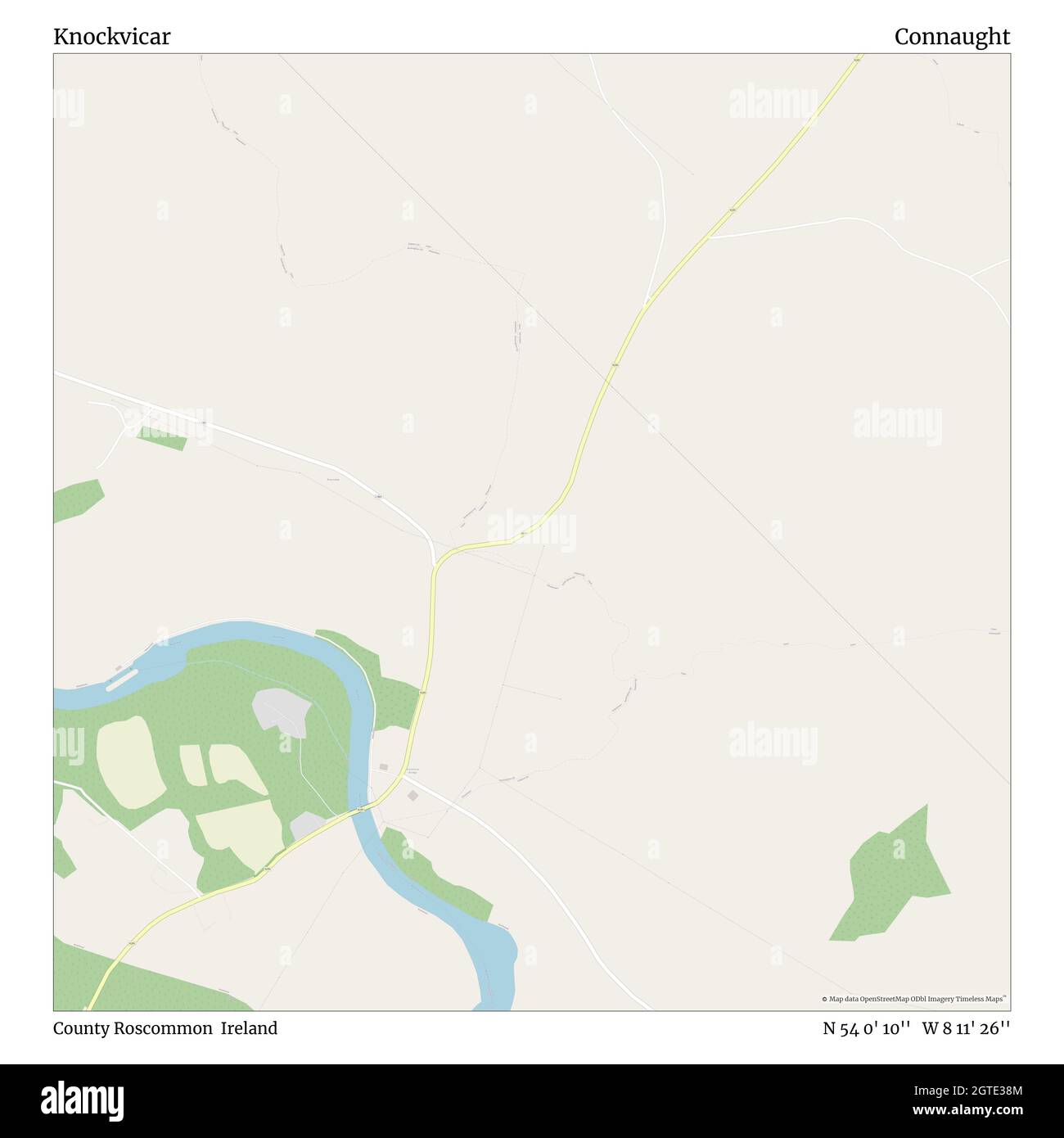 Knockvicar, County Roscommon, Ireland, Connaught, N 54 0' 10'', W 8 11 ...