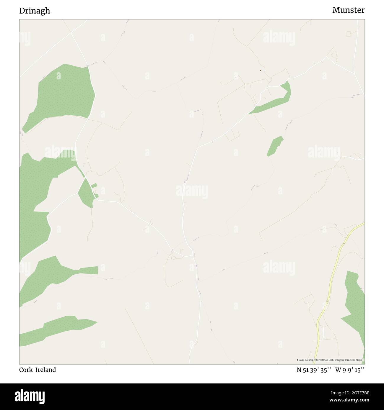 Drinagh, Cork, Ireland, Munster, N 51 39' 35'', W 9 9' 15'', map ...