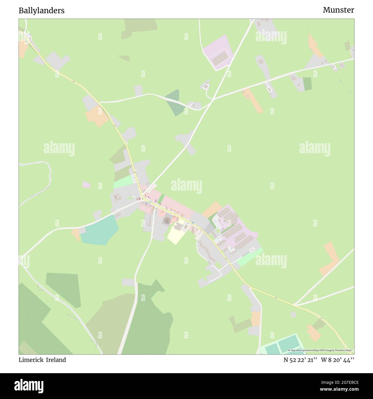 Ballylanders, Limerick, Irland, Munster, N 52 22' 21'', W 8 20' 44 ...