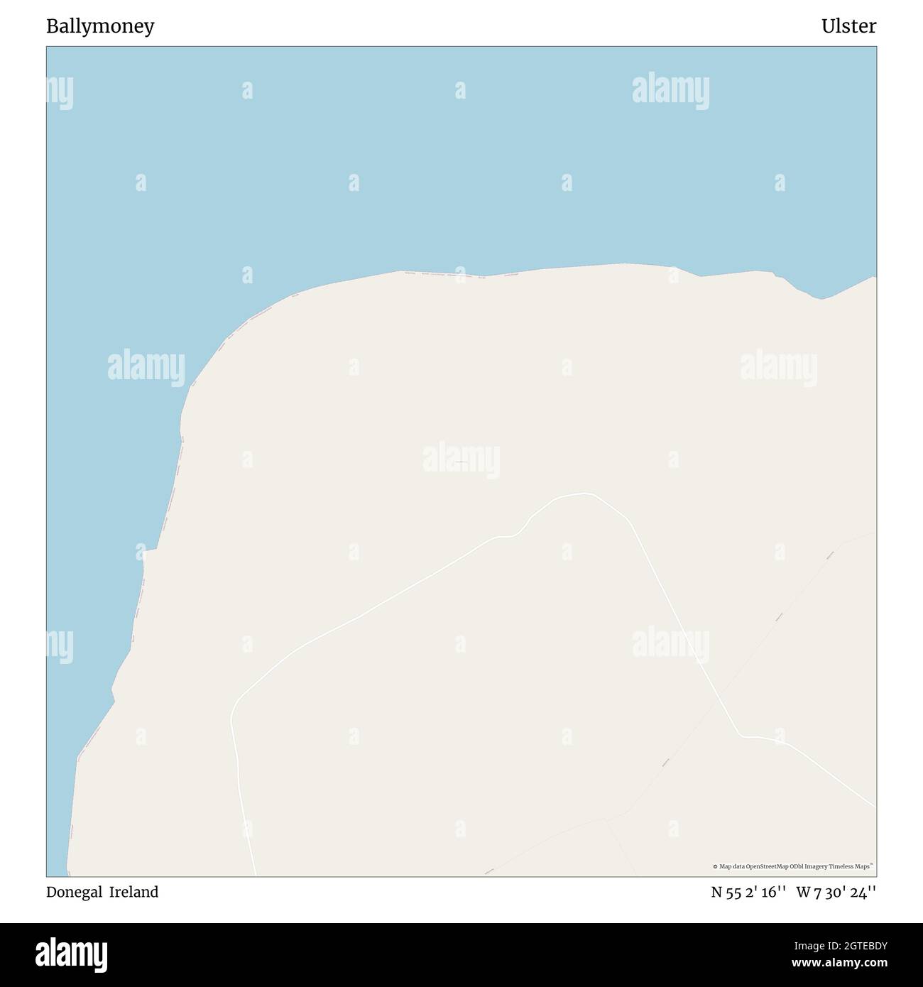 Ballymoney karte Ausgeschnittene Stockfotos und -bilder - Alamy