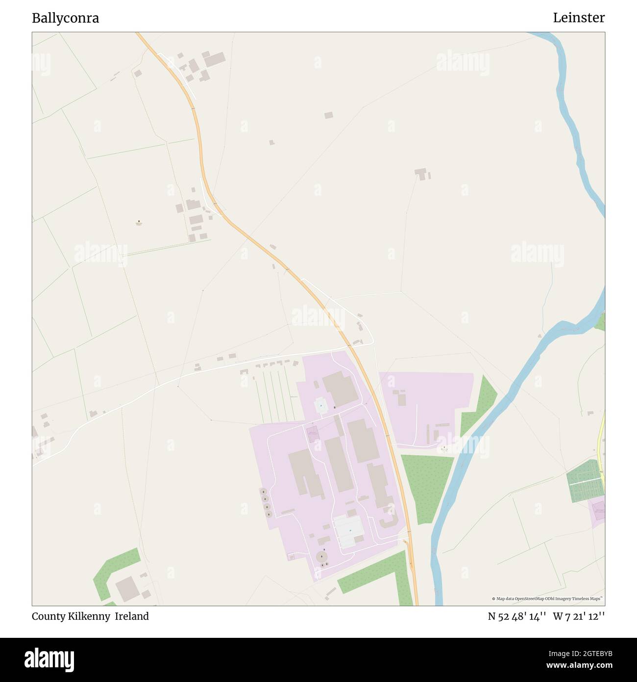 Ballyconra, County Kilkenny, Irland, Leinster, N 52 48' 14'', W 7 21 ...