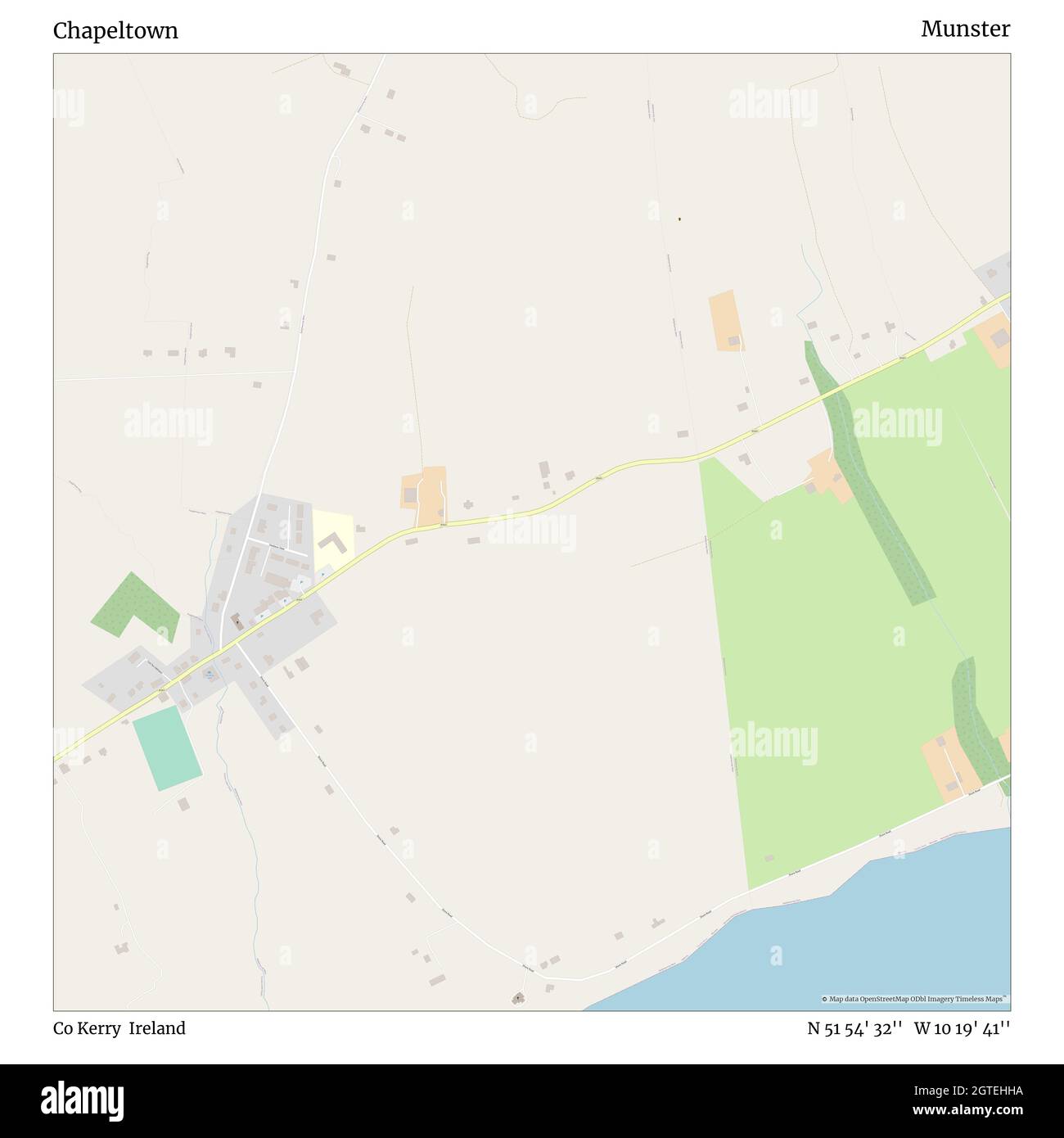 Chapeltown, Co Kerry, Ireland, Munster, N 51 54' 32'', W 10 19' 41 ...