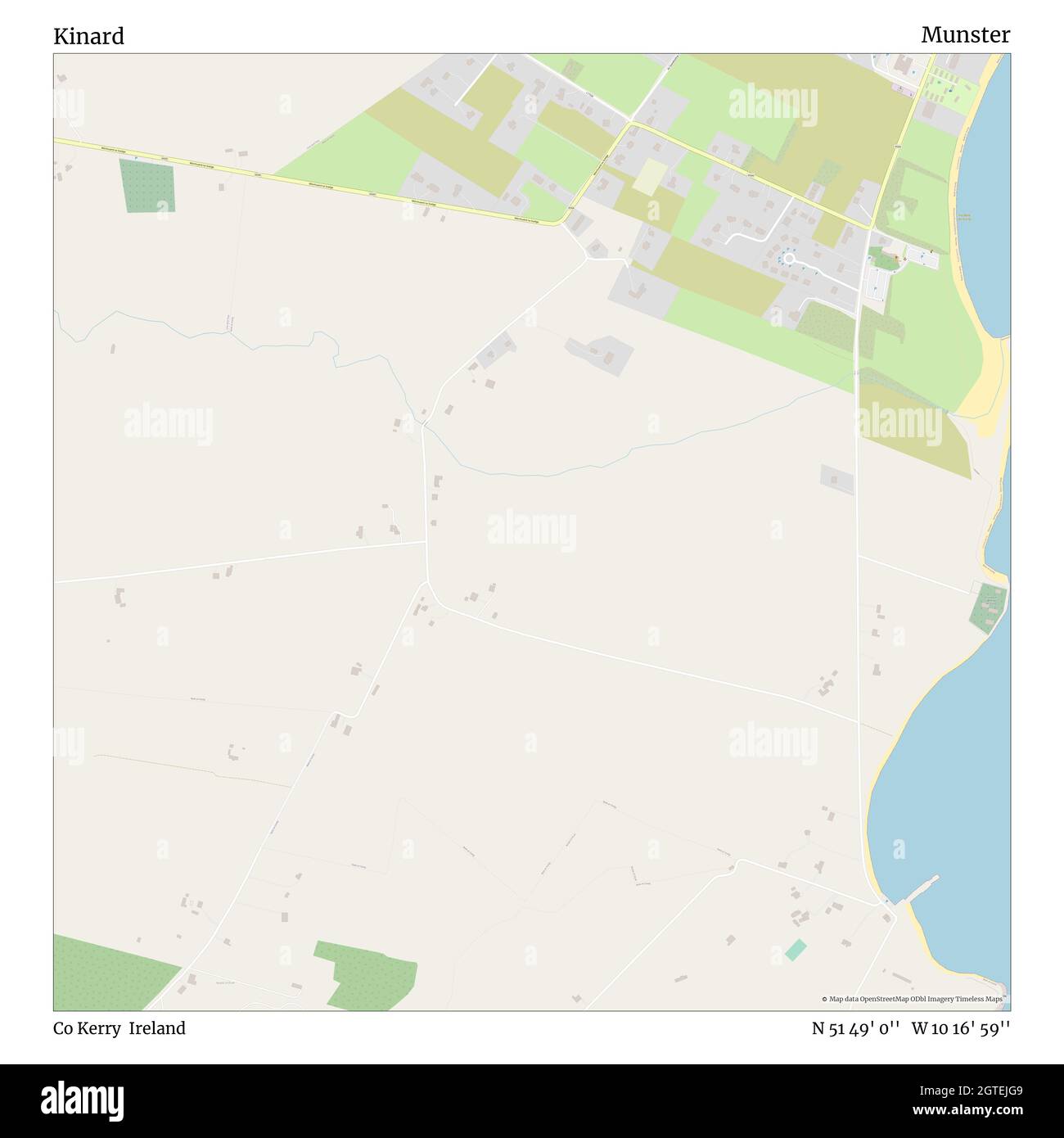 Kinard, Co Kerry, Ireland, Munster, N 51 49' 0'', W 10 16' 59'', map ...