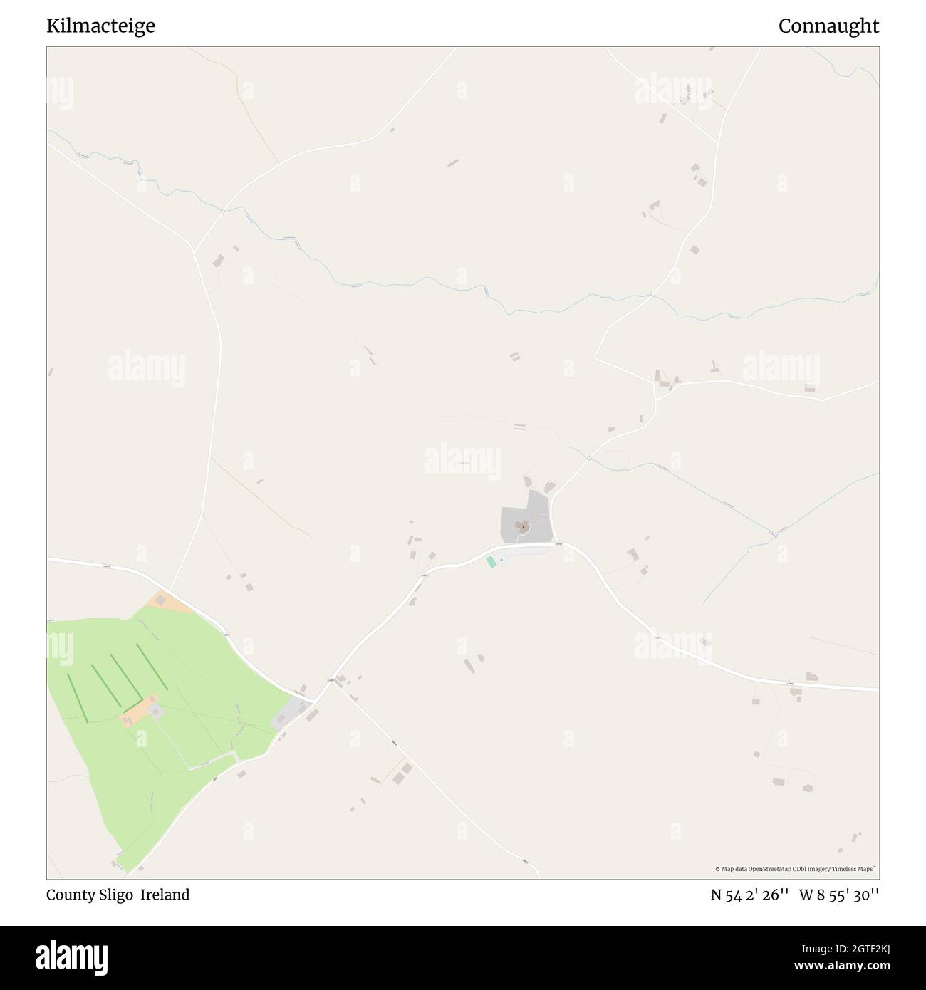 Kilmacteige, County Sligo, Ireland, Connaught, N 54 2' 26'', W 8 55' 30 ...