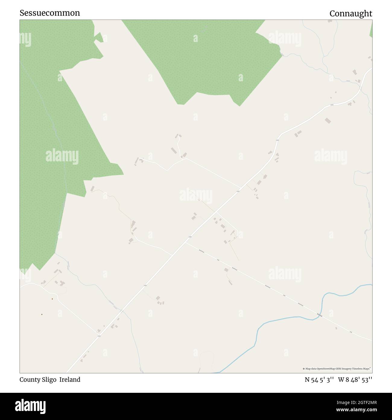 Sessuecommon, County Sligo, Ireland, Connaught, N 54 5' 3'', W 8 48' 53 ...