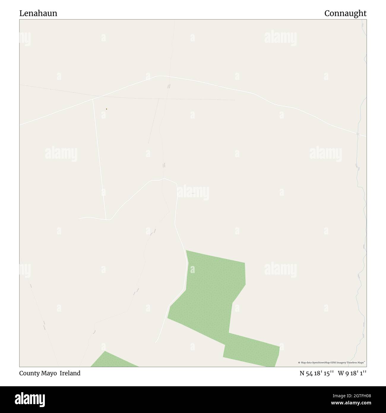 Lenahaun, County Mayo, Ireland, Connaught, N 54 18' 15'', W 9 18' 1 ...