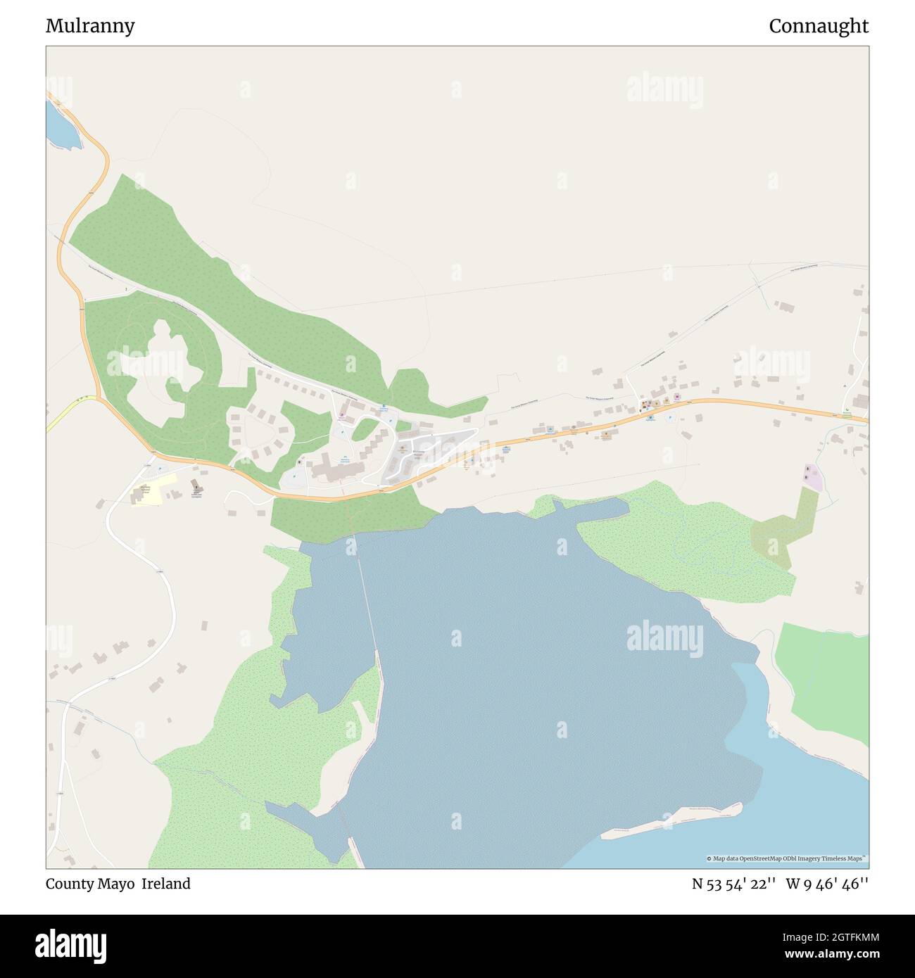 Mulranny, County Mayo, Ireland, Connaught, N 53 54' 22'', W 9 46' 46 ...