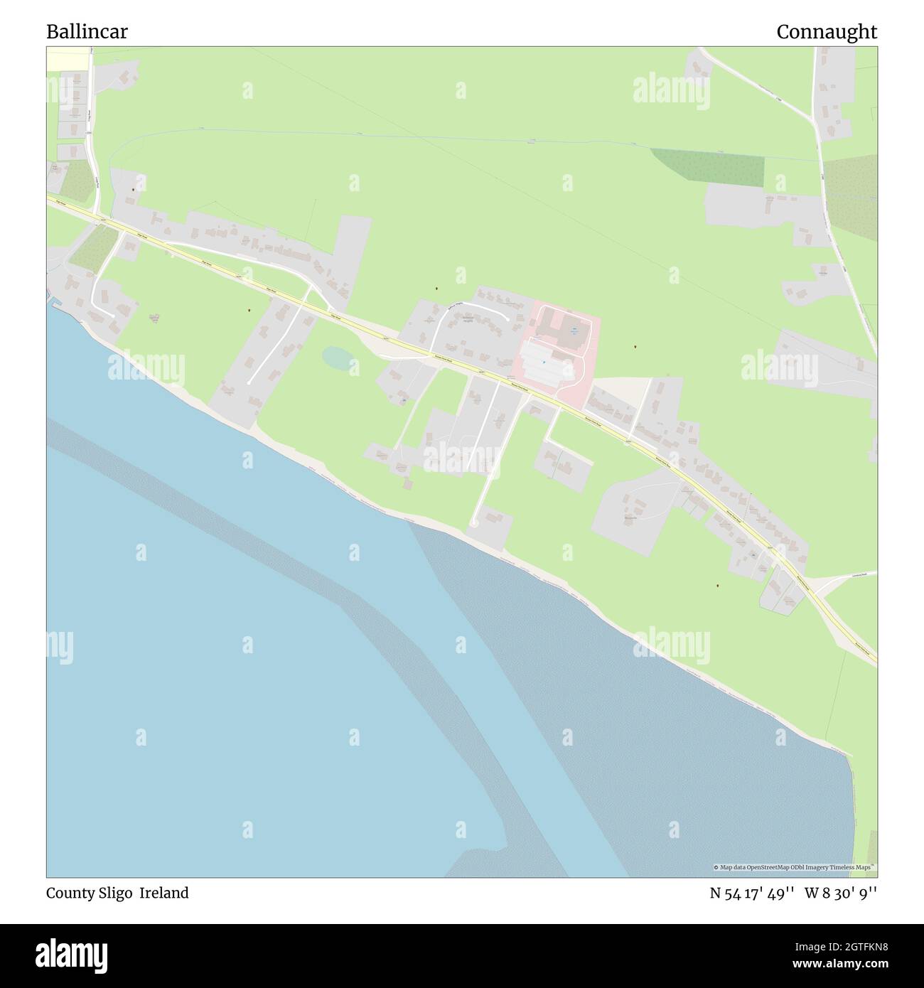 Ballincar, County Sligo, Ireland, Connaught, N 54 17' 49'', W 8 30' 9 ...