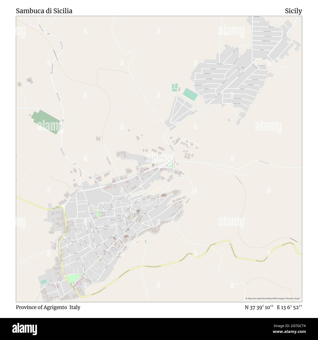 Sambuca sizilien Ausgeschnittene Stockfotos und -bilder - Alamy