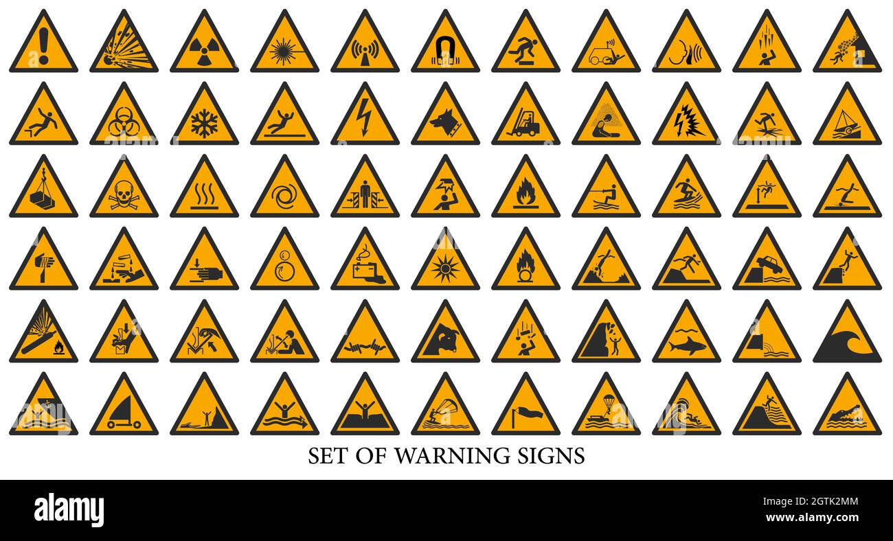 Danger vector vectors -Fotos und -Bildmaterial in hoher Auflösung – Alamy