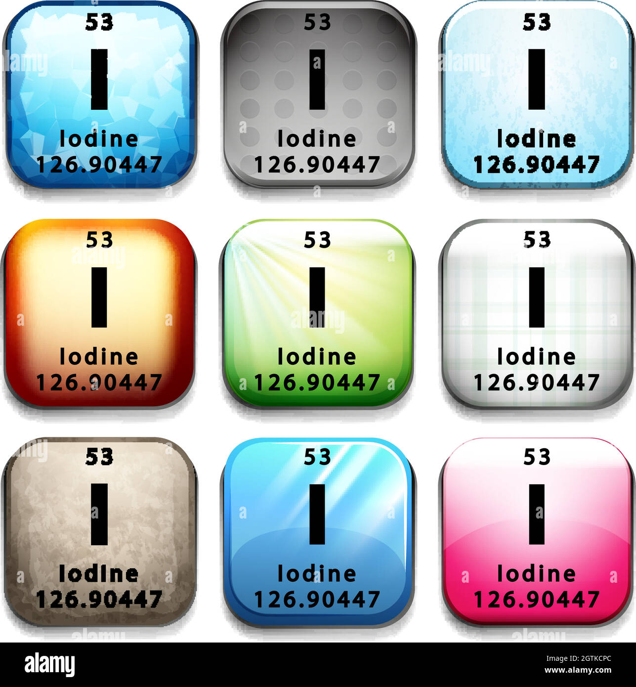 Jod symbol -Fotos und -Bildmaterial in hoher Auflösung – Alamy