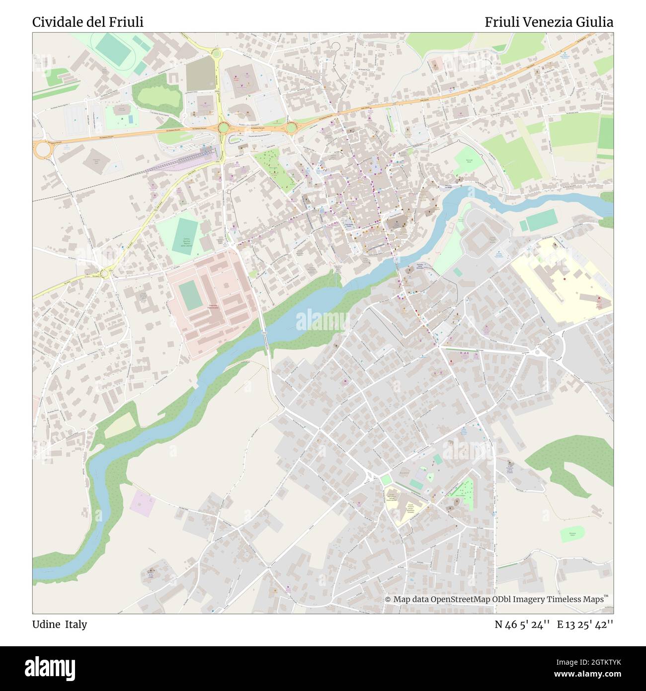 Cividale del Friuli, Udine, Italien, Friaul Julisch Venetien, N 46 5 ...