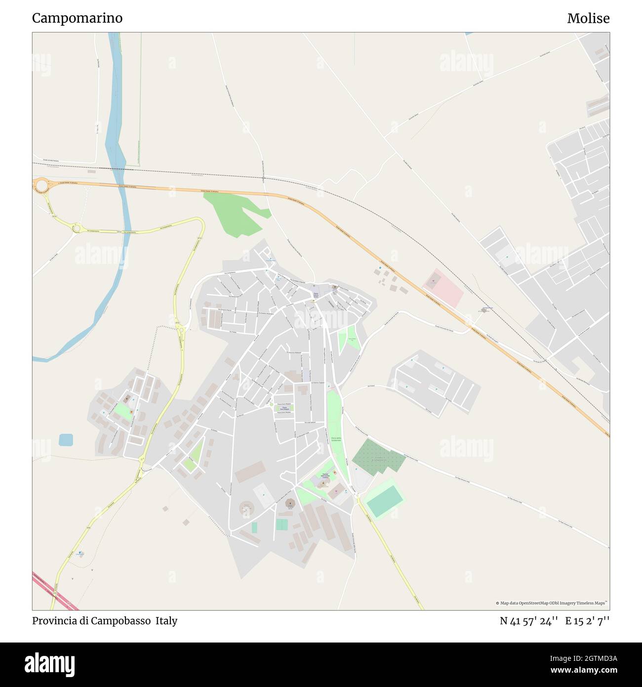 Karte von campobasso -Fotos und -Bildmaterial in hoher Auflösung – Alamy