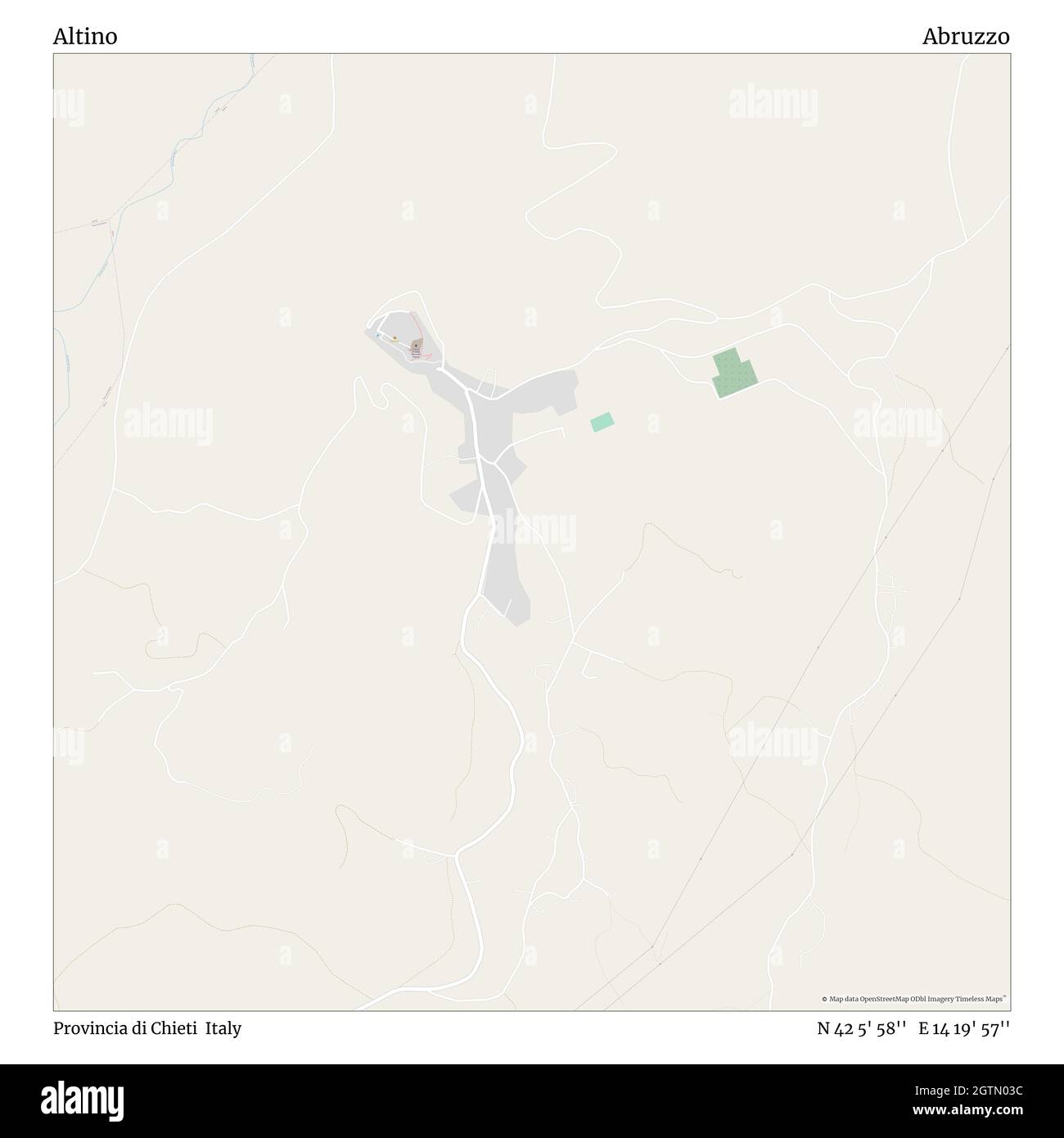Altino, Provincia di Chieti, Italien, Abruzzen, N 42 5' 58'', E 14 19 ...