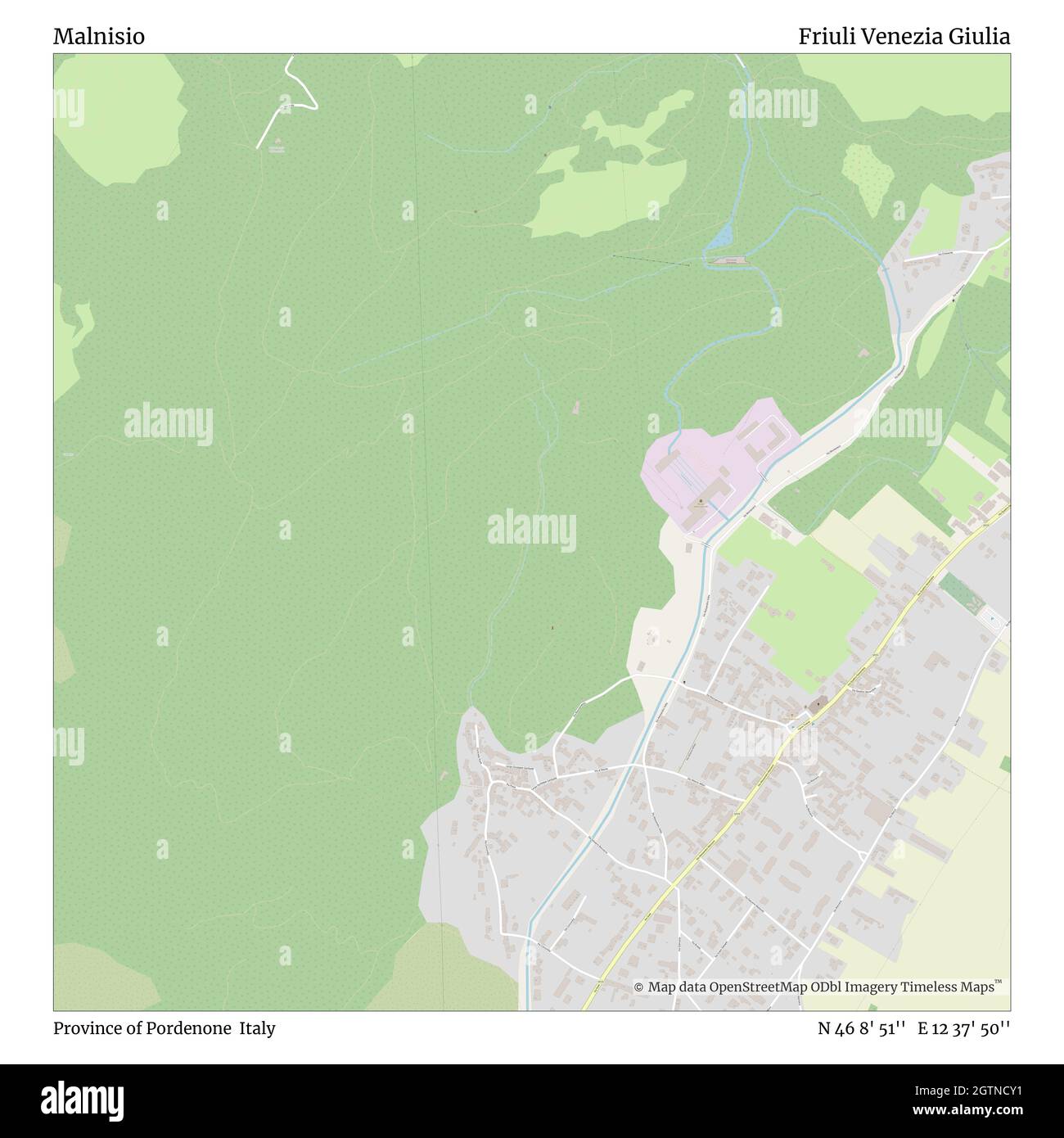 Malnisio, Provinz Pordenone, Italien, Friaul Julisch Venetien, N 46 8 ...