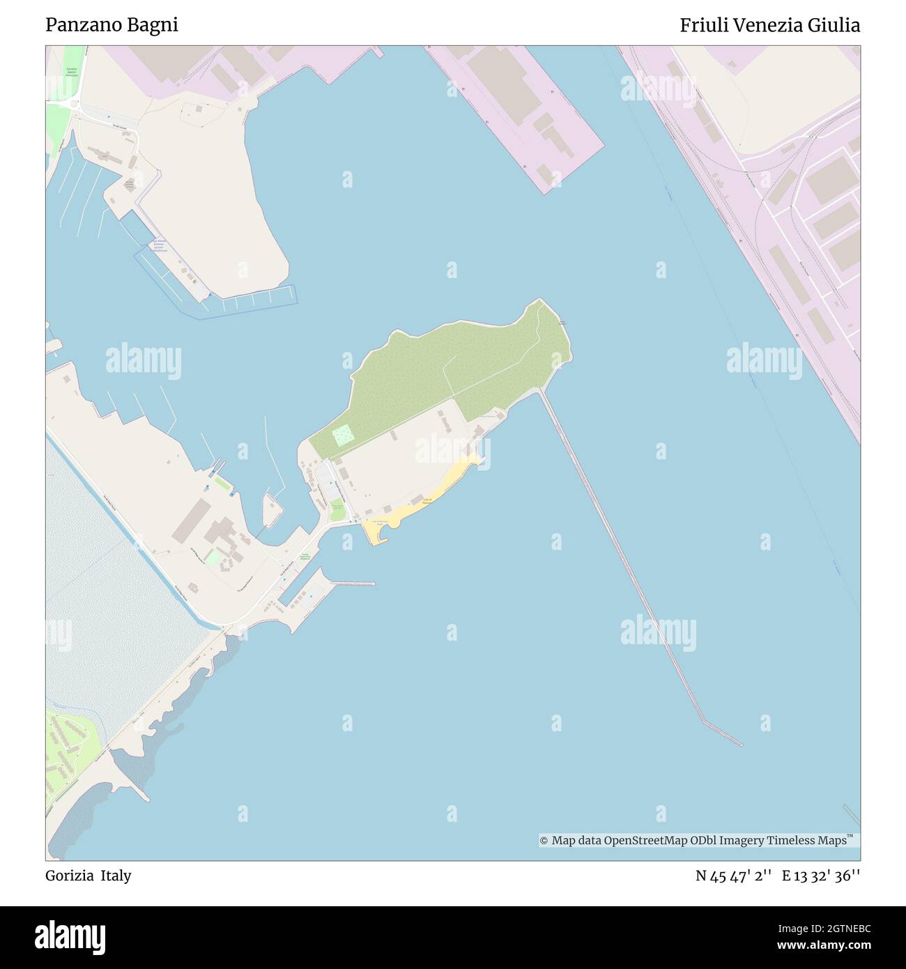 Panzano Bagni, Gorizia, Italien, Friaul Julisch Venetien, N 45 47' 2 ...