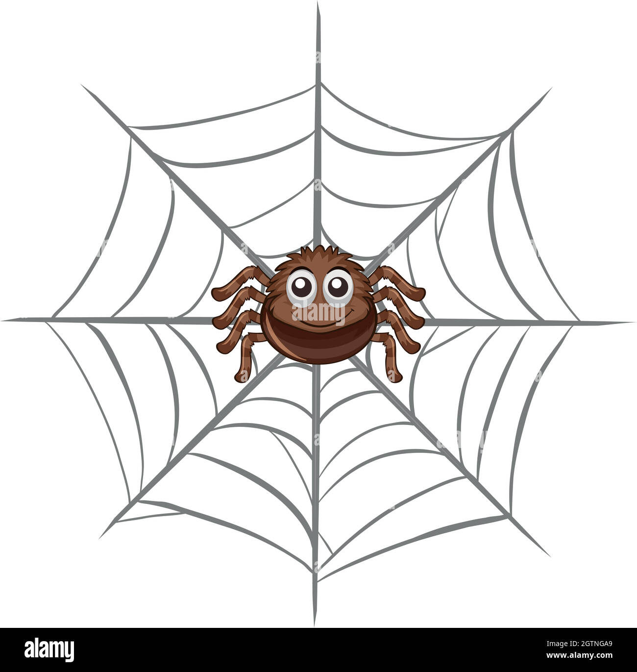 Spinne im web Stock-Vektorgrafiken kaufen - Alamy