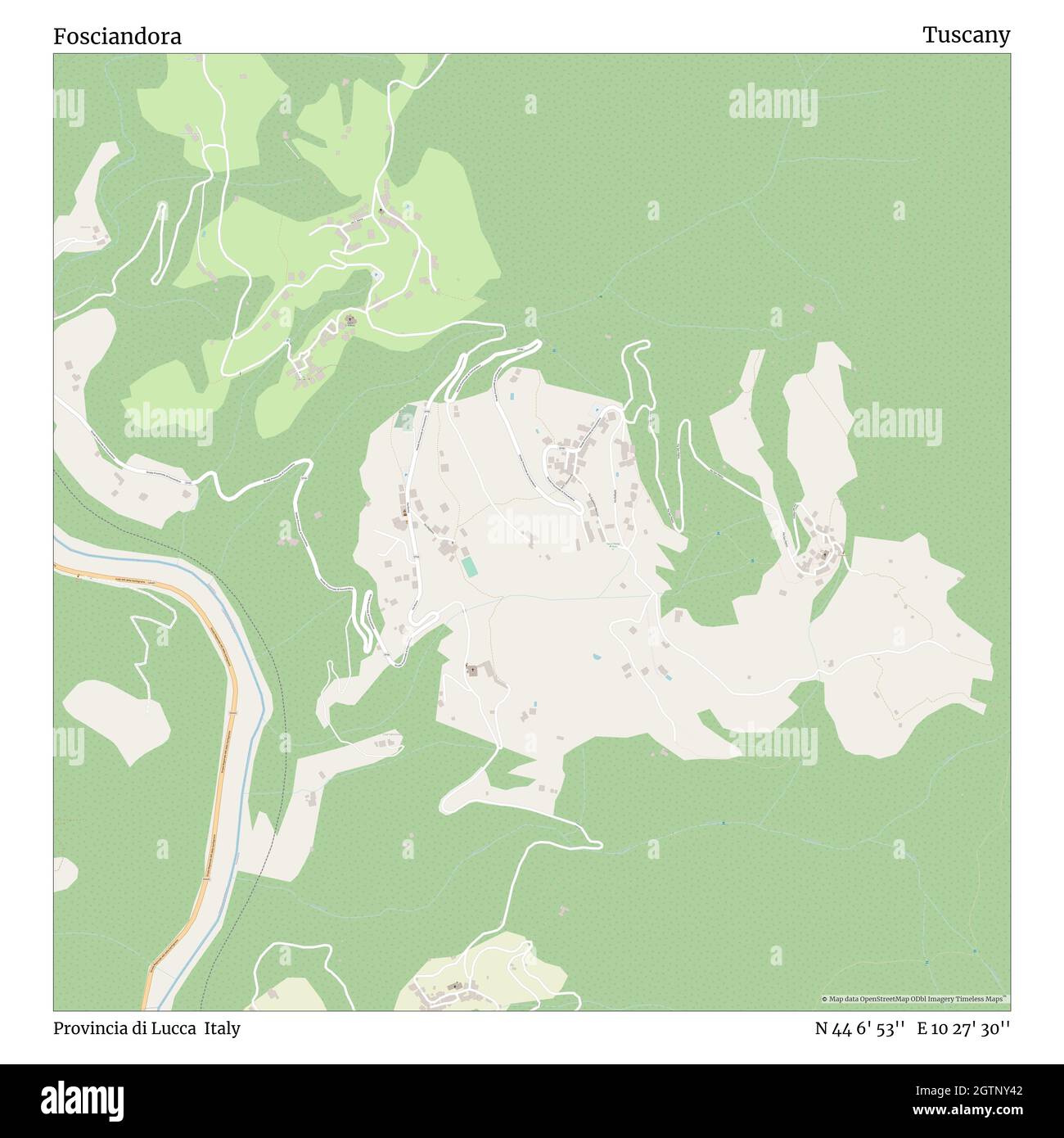 Fosciandora, Provincia di Lucca, Italien, Toskana, N 44 6' 53'', E 10 ...