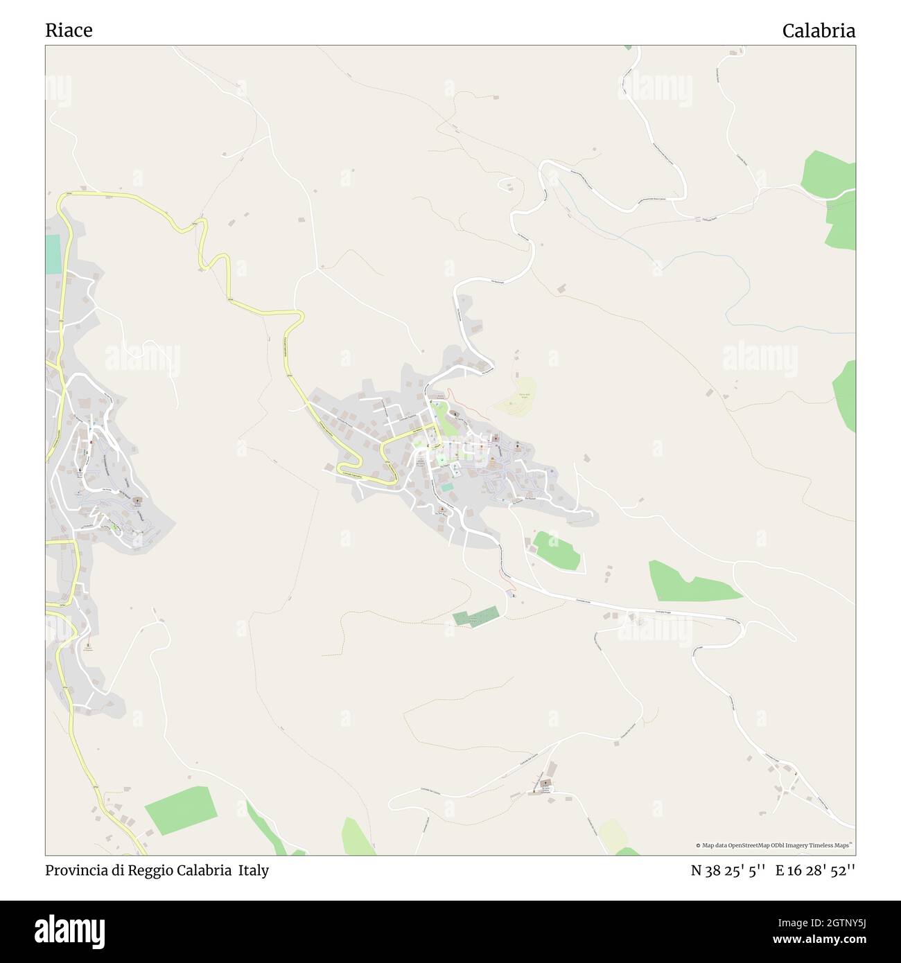 Riace, Provincia di Reggio Calabria, Italien, Kalabrien, N 38 25' 5 ...