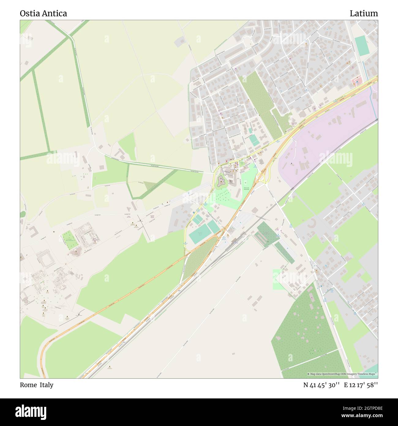 Ostia antica karte -Fotos und -Bildmaterial in hoher Auflösung – Alamy
