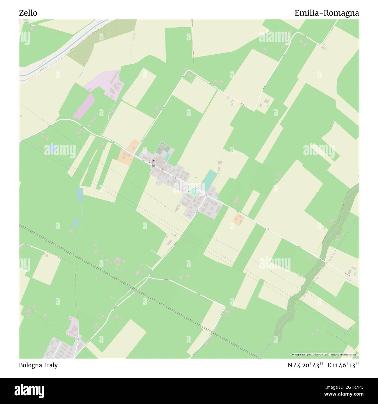 Zello, Bologna, Italien, Emilia-Romagna, N 44 20' 43'', E 11 46' 13 ...