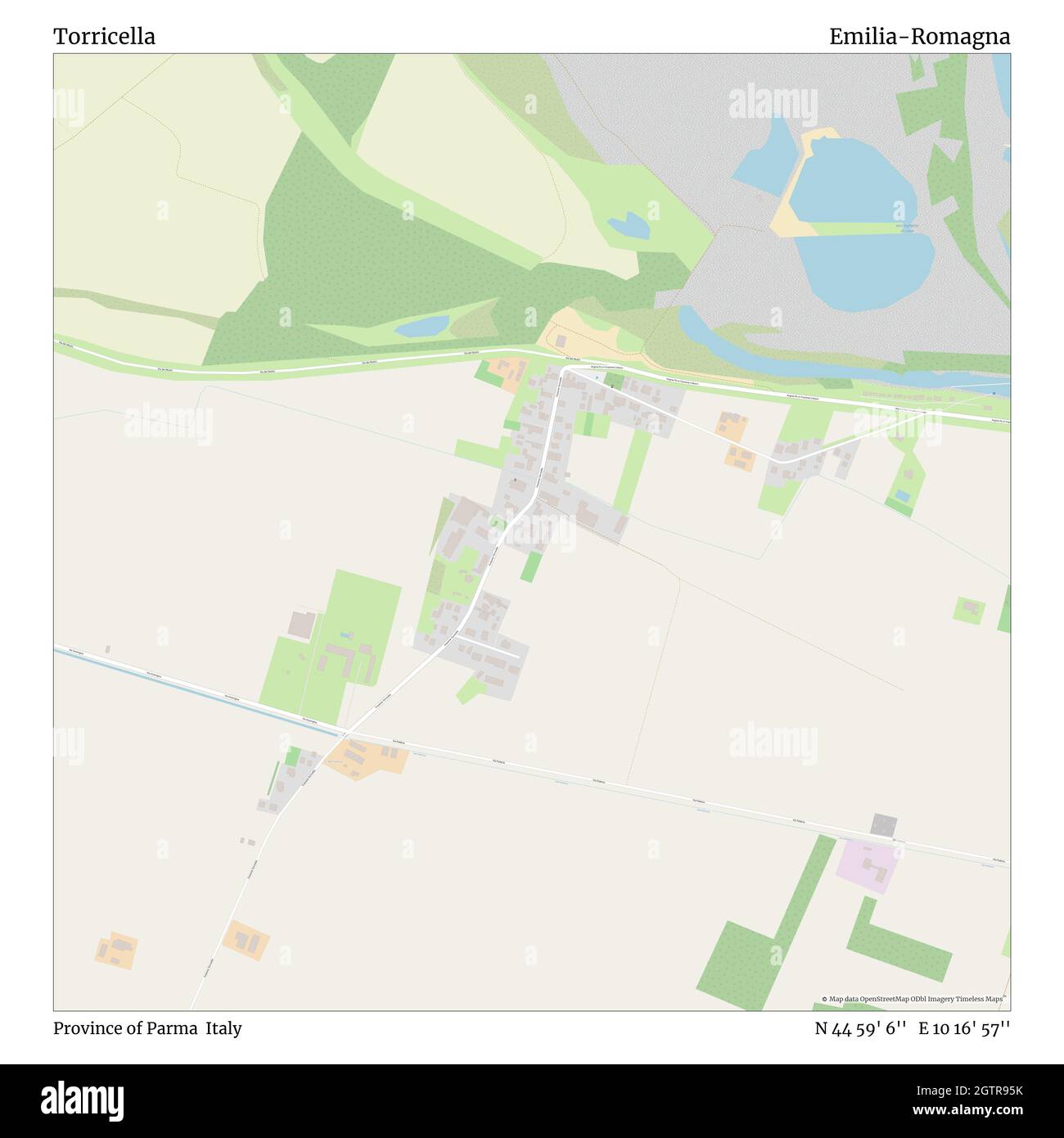 Torricella, Provinz Parma, Italien, Emilia-Romagna, N 44 59' 6'', E 10 ...