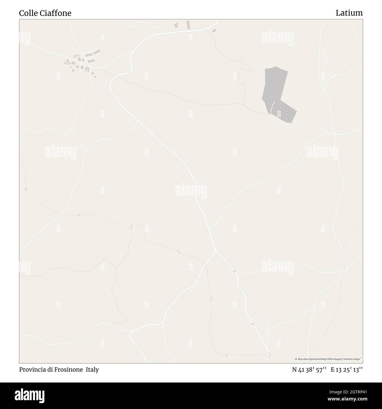 Colle Ciaffone, Provincia di Frosinone, Italien, Latium, N 41 38' 57 ...