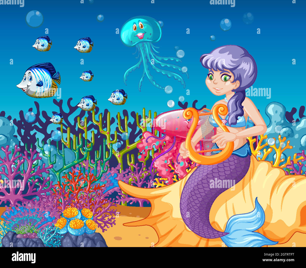 Cartoon sea animals -Fotos und -Bildmaterial in hoher Auflösung – Alamy