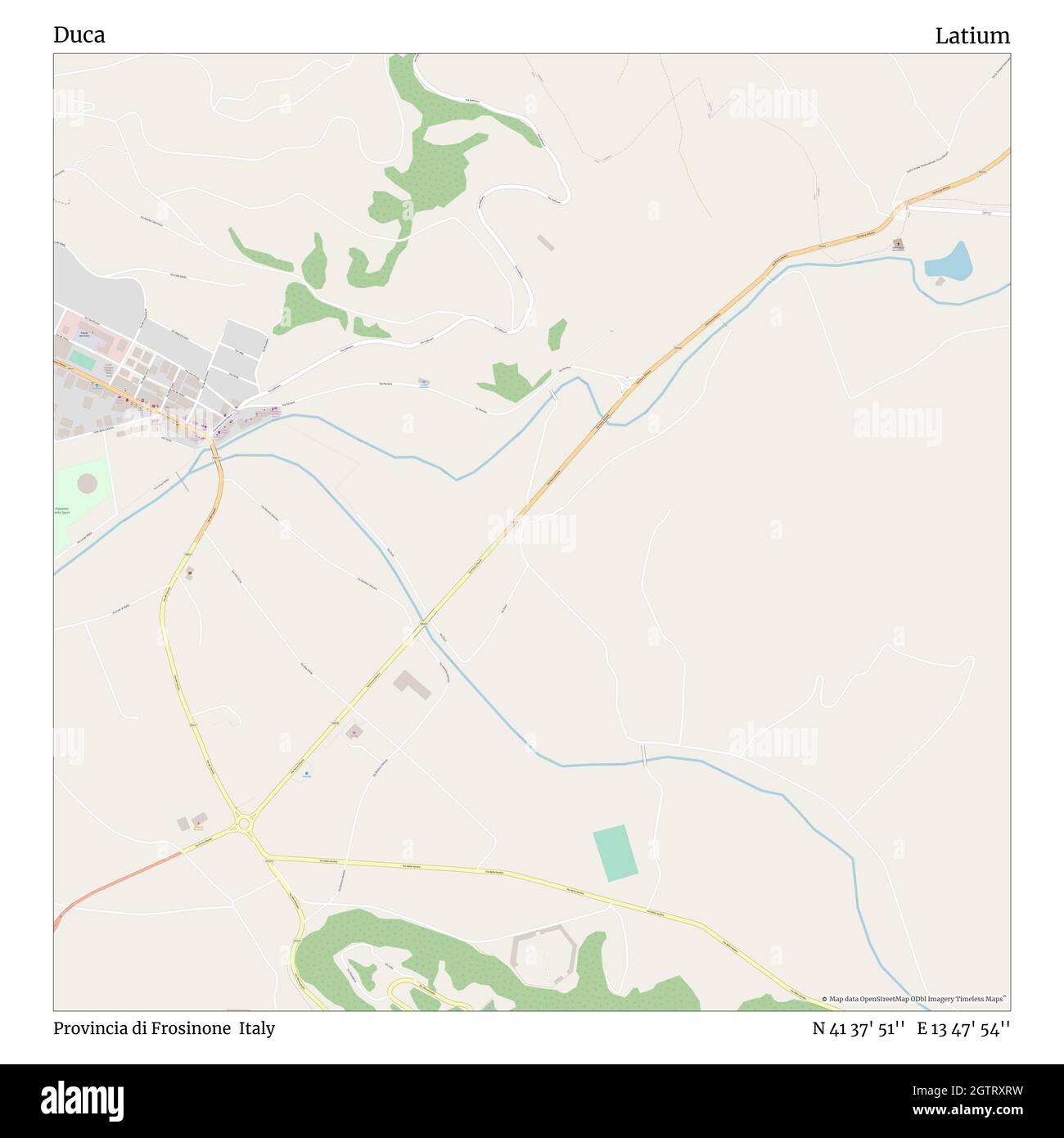 Duca, Provincia di Frosinone, Italien, Latium, N 41 37' 51'', E 13 47 ...