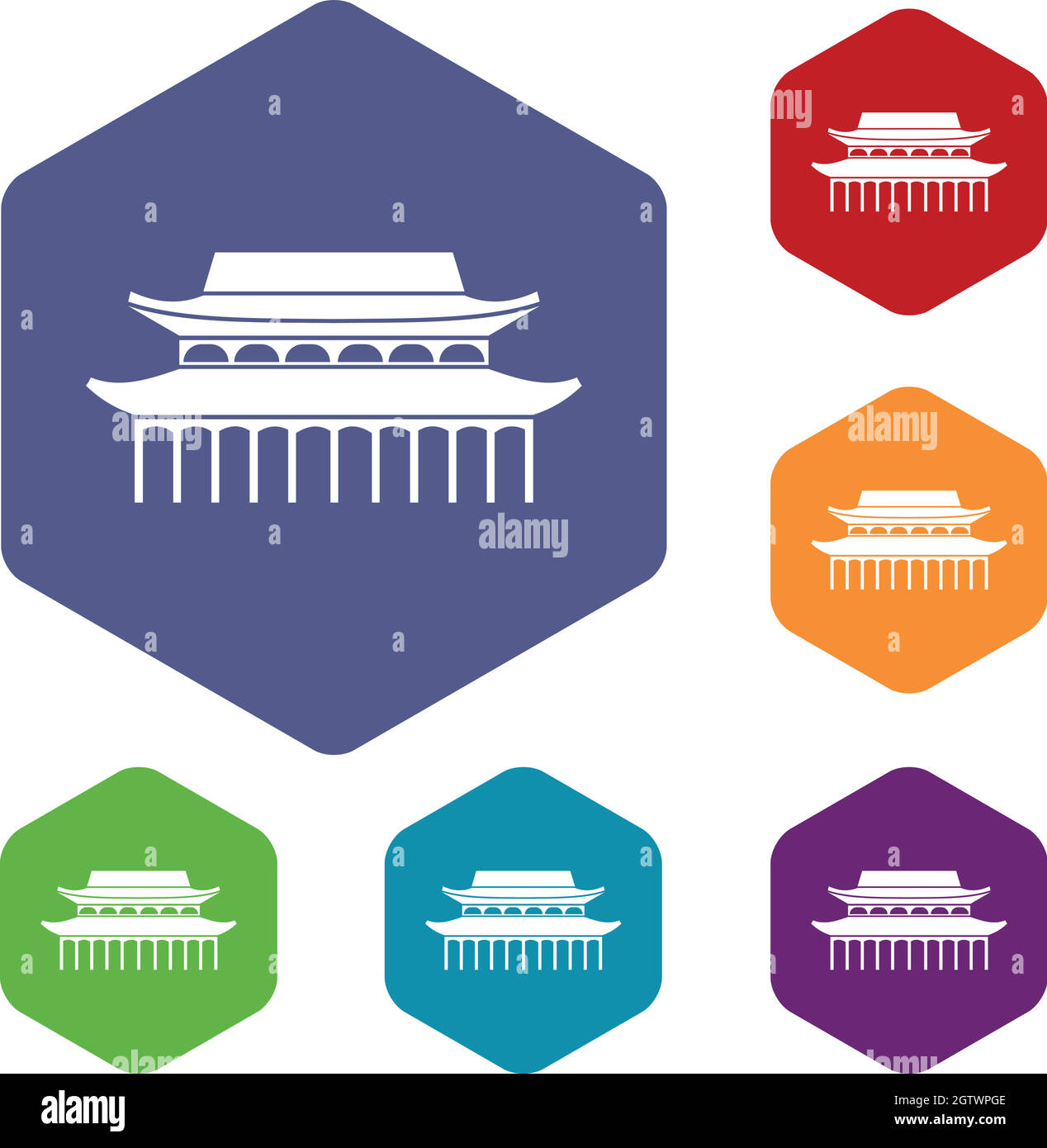 Temple of the tooth Stock-Vektorgrafiken kaufen - Alamy