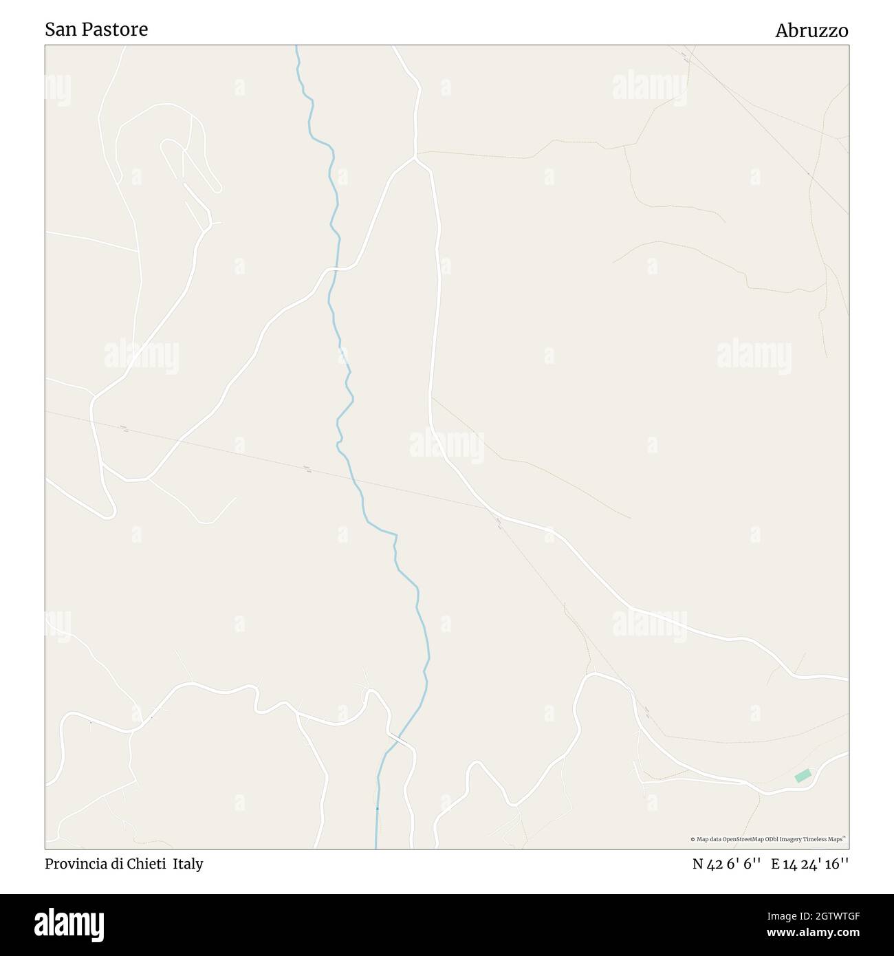 San Pastore, Provincia di Chieti, Italien, Abruzzen, N 42 6' 6'', E 14 ...