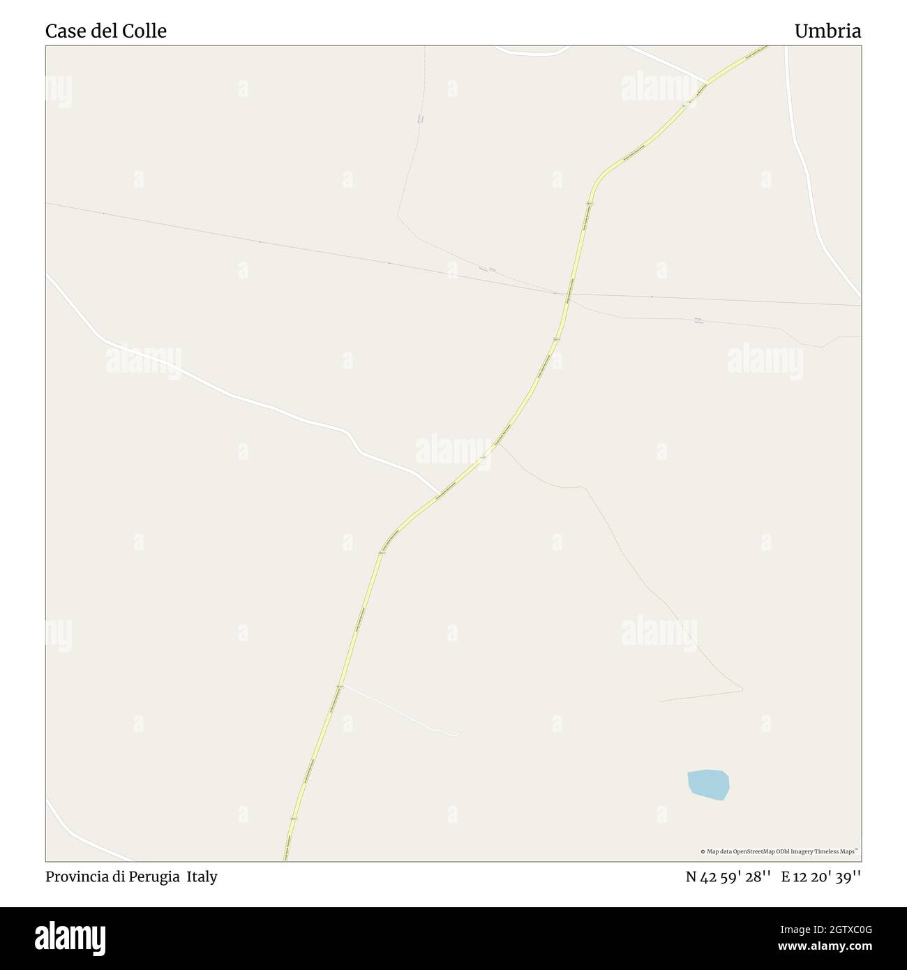 Case del Colle, Provincia di Perugia, Italien, Umbrien, N 42 59' 28 ...