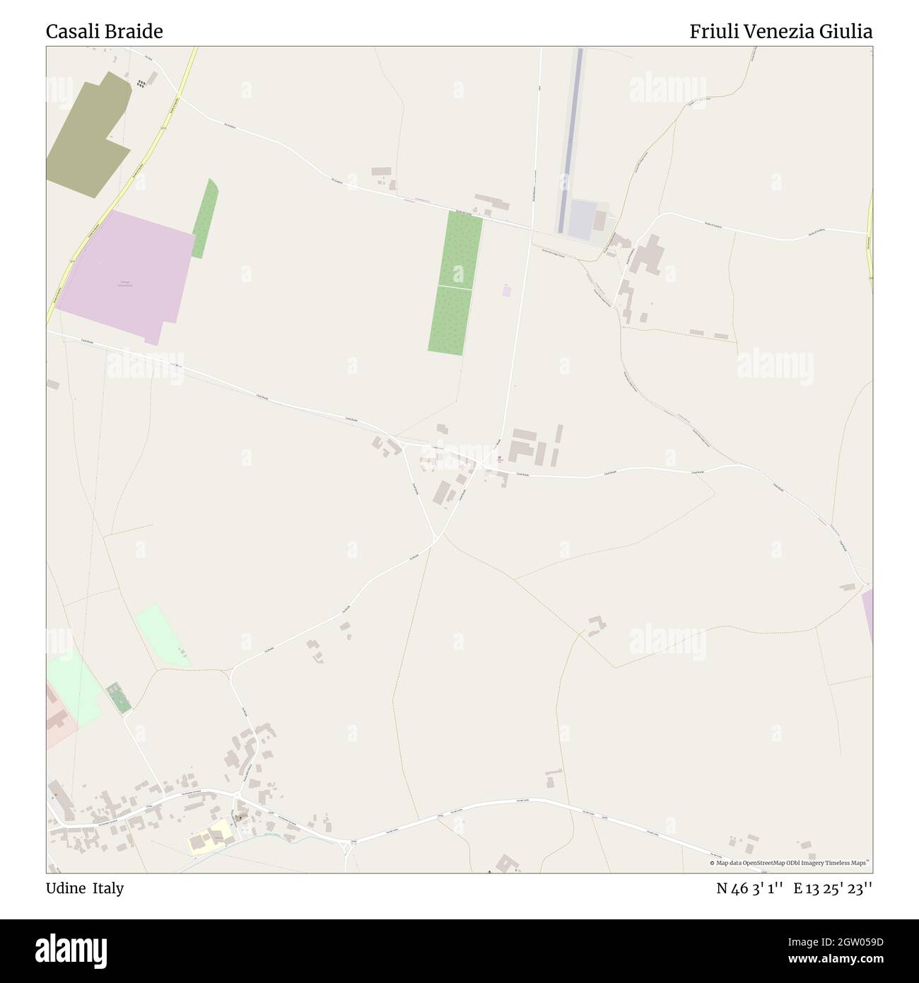Casali Braide, Udine, Italien, Friaul Julisch Venetien, N 46 3' 1'', E ...