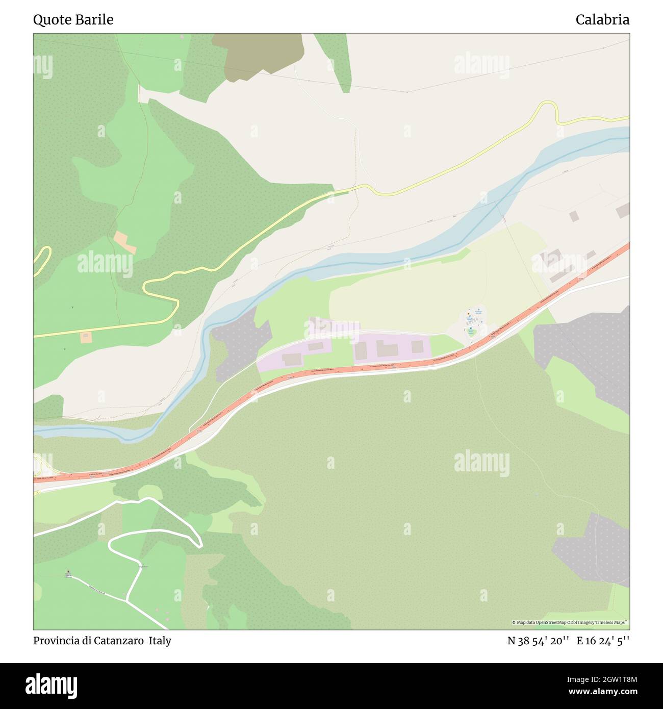 Zitat Barile, Provincia di Catanzaro, Italien, Kalabrien, N 38 54' 20 ...