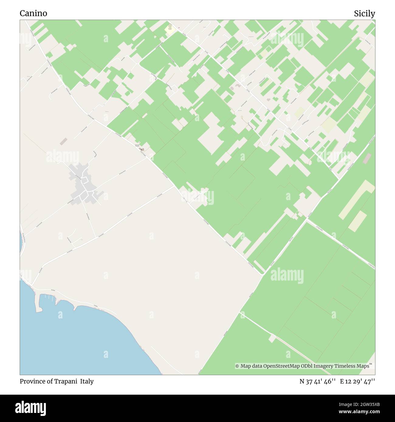 Mappa della provincia di trapani -Fotos und -Bildmaterial in hoher ...